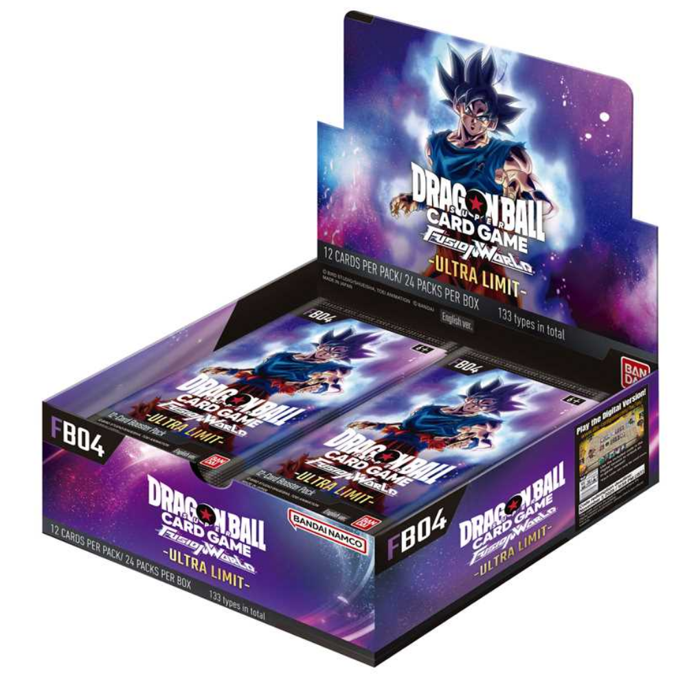 Dragon Ball Super (FB04) Fusion World: Ultra Limit Booster Display (24
