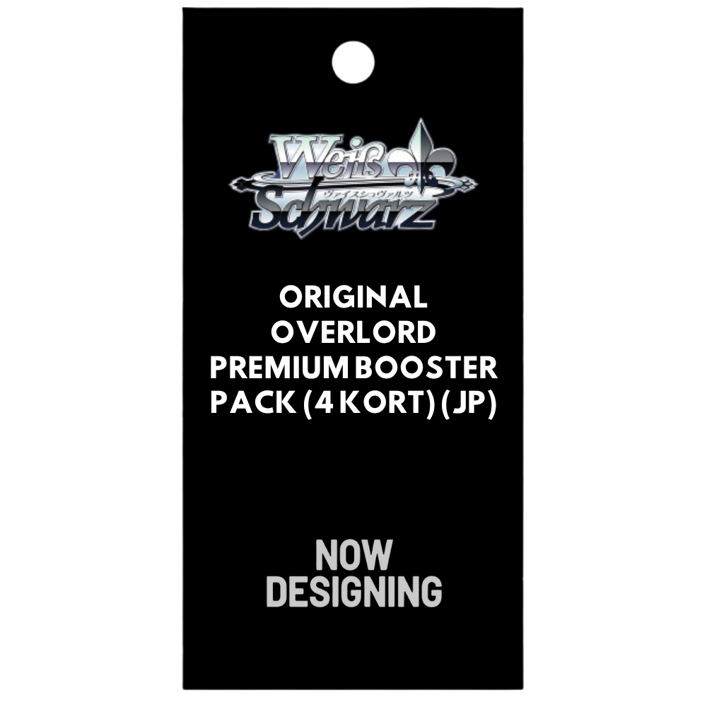 Weiss Schwarz: Original Overlord Premium Booster Pack (4 Kort) (JP)