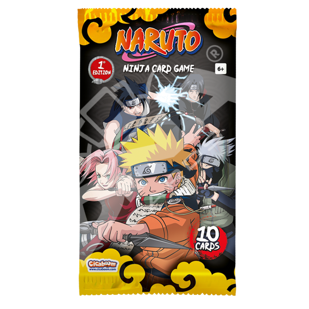 Naruto Mythos TCG: Konoha Shido Booster Pack (10 Kort) (ENG)