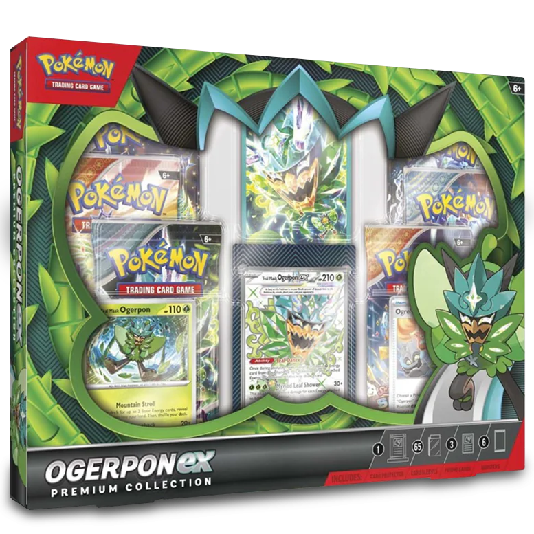 Pokémon Ogerpon ex Premium Collection Box (6 Pack) (ENG)