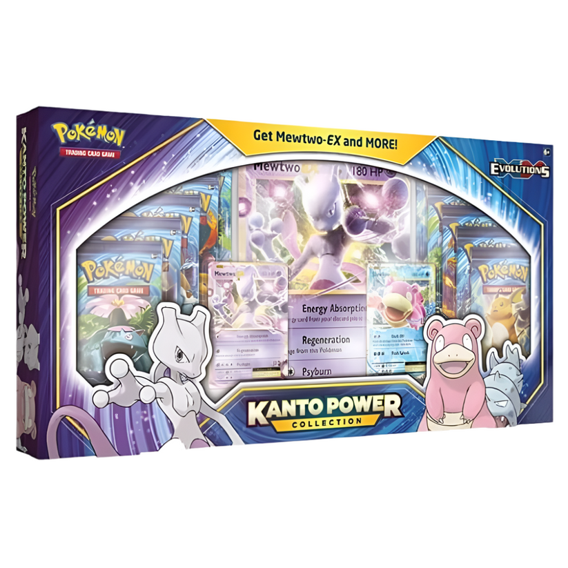 Pokémon XY: Kanto Power Collection – Mewtwo EX & Slowbro EX (10 Pack)
