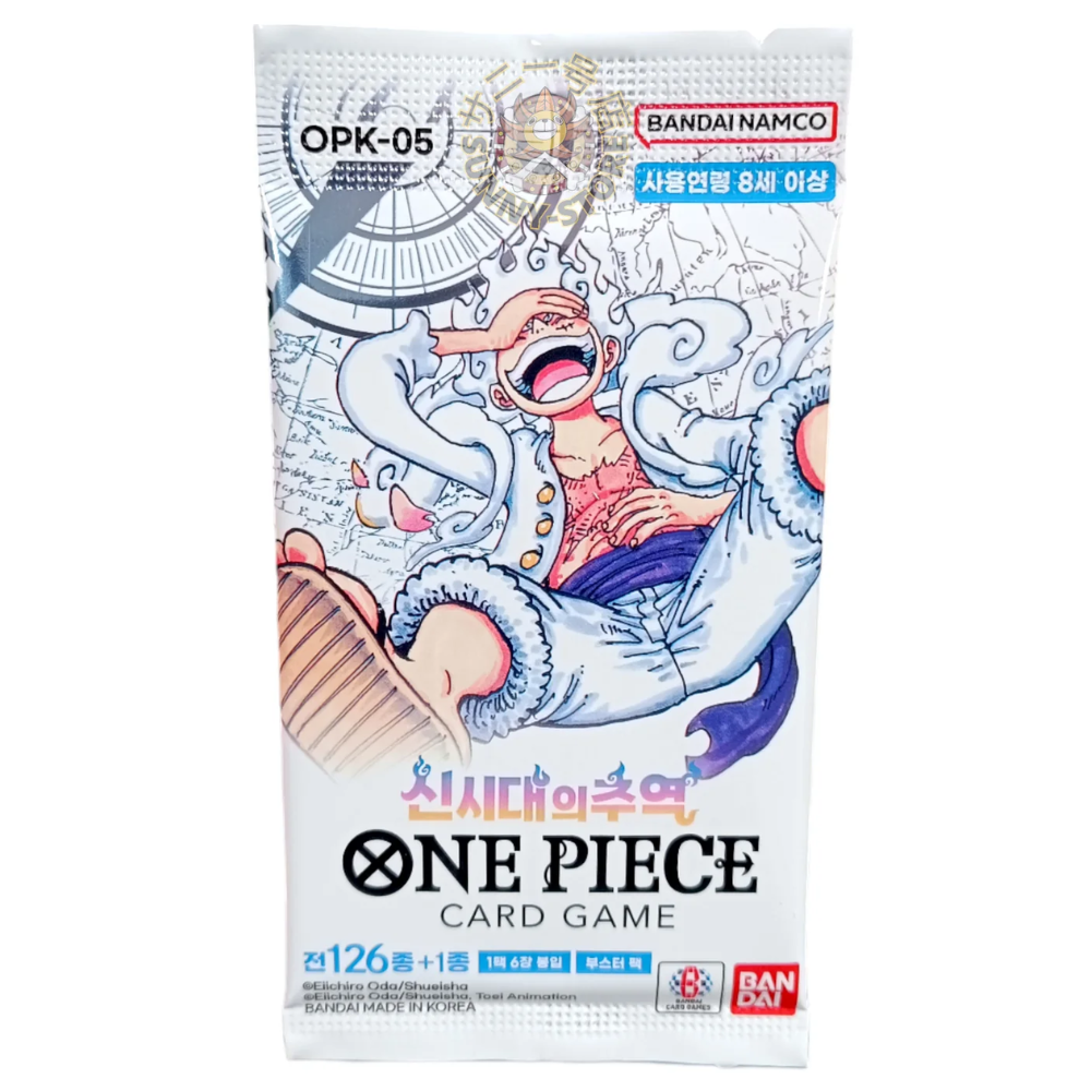One Piece: Awakening of the New Era (OP05) Booster Pack (6 Kort) (KOR)