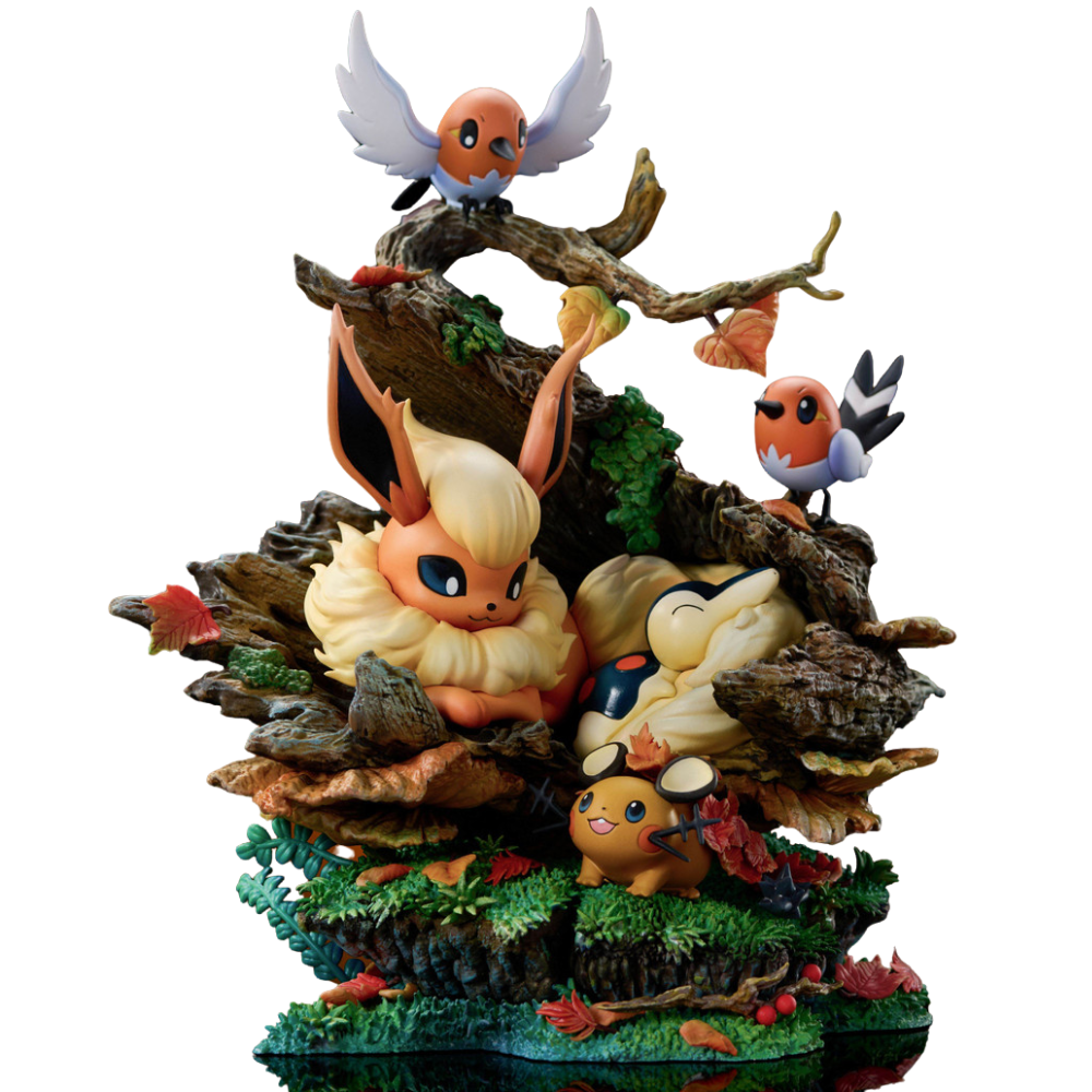 Pokémon: Flareon Resin Statue – MoonShadow Studio