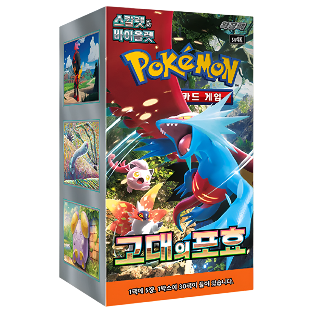 Pokémon Scarlet & Violet: Ancient Roar SV4K Booster Box (30 Pack) (KOR