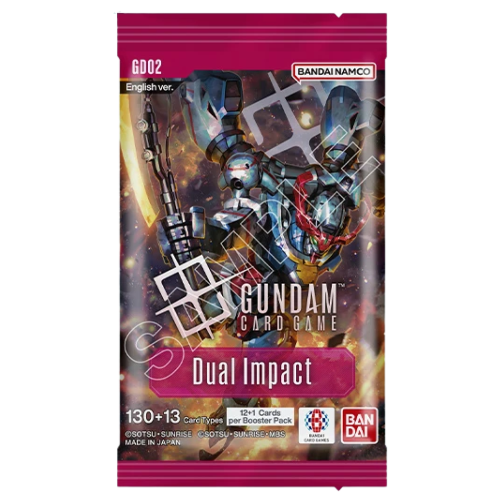 Gundam Dual Impact (GD 02) Booster Pack (12 Cards) (ENG)