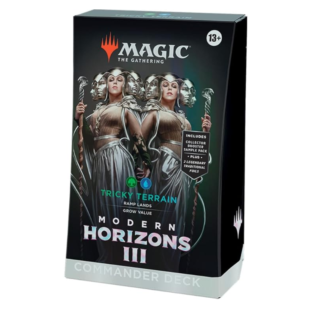 Magic The Gathering: Modern Horizons 3 – Tricky Terrain Commander Deck