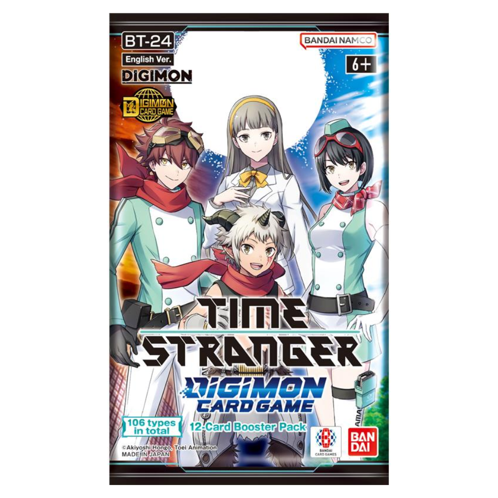 Digimon Card Game: Time Stranger (BT24) Booster Pack (12 Cards) (ENG)