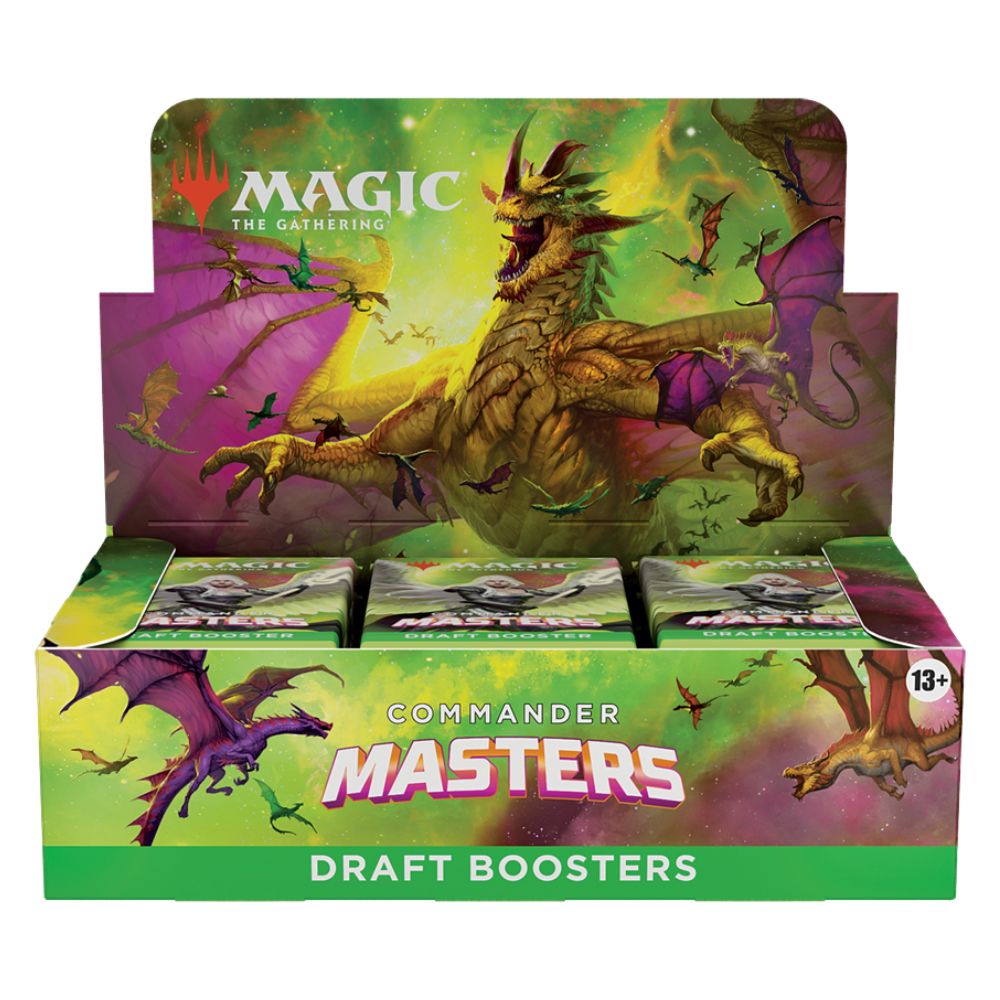 Magic The Gathering: Commander Masters Draft Booster Display (24 Pack)