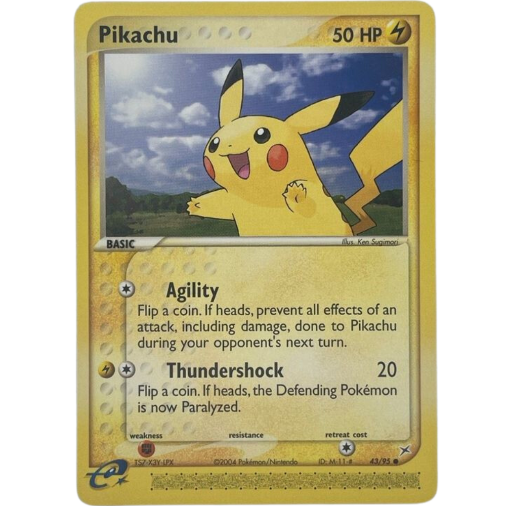 Pikachu MA 43/95 - Pokemon Card
